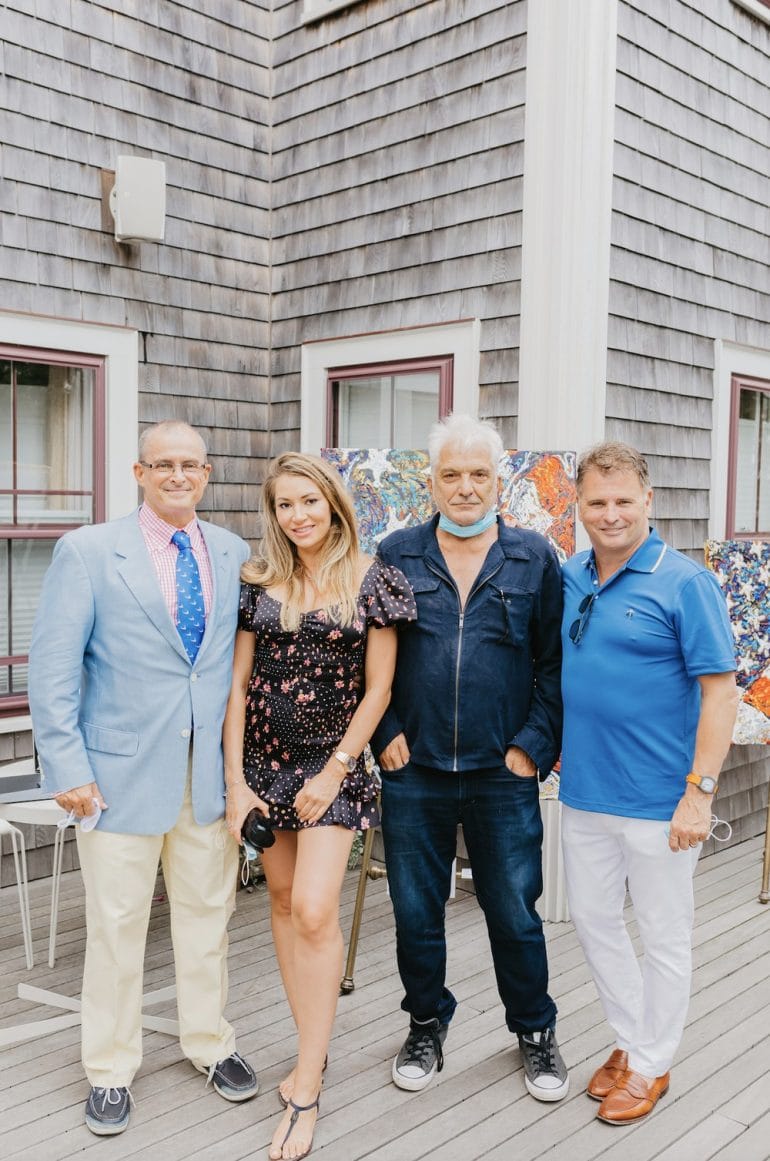 GIOVANNI DECUNTO ART RECEPTION - Nantucket Magazine